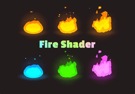 Casual Shader Unity Fire Shader Behance