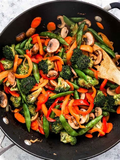 Vegetable Stir Fry Recipe The Cookie Rookie®
