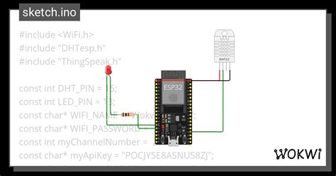 Esp Thingspeak Wokwi Esp32 Stm32 Arduino Simulator