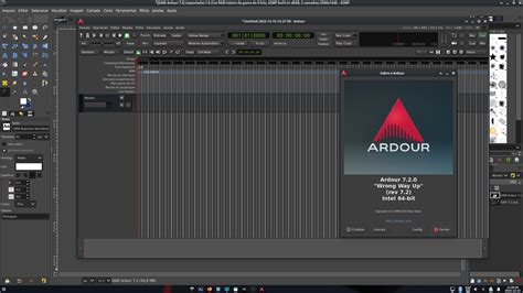 DAW Ardour com melhorias para áudio compactado Ogg OPUS importação