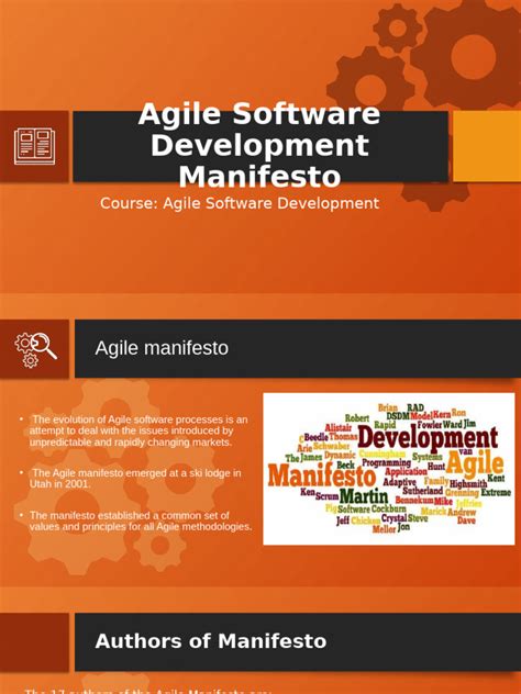 4 Agile Software Development Manifesto Pdf Agile Software