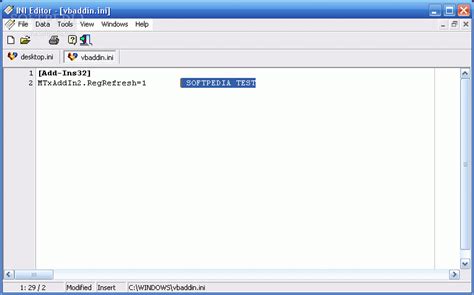 Ini Editor Download Softpedia Ini Editor Download Softpedia