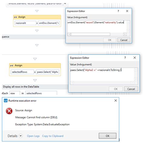 Variable In Select Help Uipath Community Forum