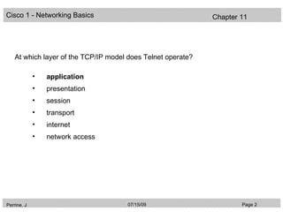 Q1 On Ch11 Tcpip And Application Layer PPT