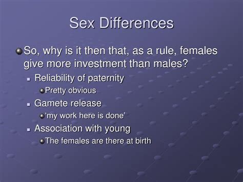 PPT Parental Care And Investment PowerPoint Presentation Free Download ID 6012978