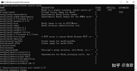 使用docker安装neo4j（windows版） 知乎