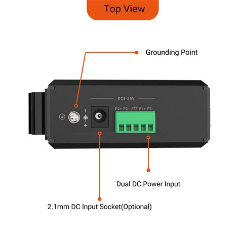 6 Port Gigabit Web Smart Semi Industrial Ethernet Switch