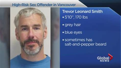 Vancouver Police Issue A Warning About A High Risk Sex Offender Whos