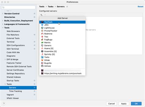 Task Management Youtrack Server Documentation