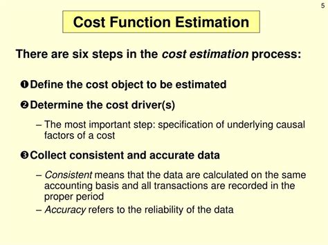 PPT Cost Estimation PowerPoint Presentation ID