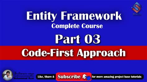 Entity Framework Part 3 Code First Approach In Entity Framework Youtube