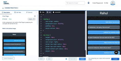 Here Is My Second Practice Code Form The Nxtwave Ccbp 40 Program For The Frontend Using Html