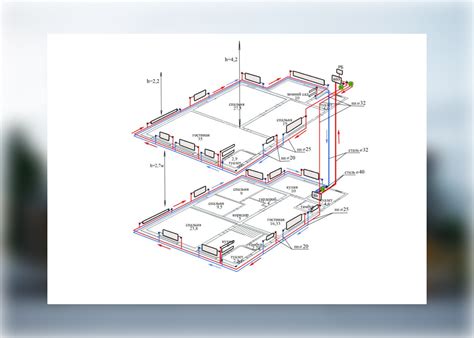 Проектирование инженерных систем дома под ключ 750 ₽ м2
