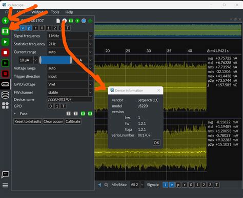 Sensor Status Blinking Red Not Covered In Manual Issues Joulescope