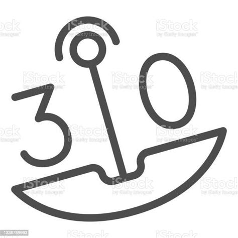 스윙 라인 아이콘 데이트 및 관계 개념 흰색 배경에 회전 목마 벡터 기호 에 30 모바일 개념 및 웹 디자인에 대한 개요 스타일 아이콘 벡터 그래픽 10에 대한 스톡 벡터