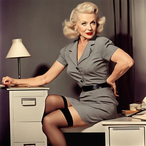 Sexy Hot Blond Granny Showing Off Her Sexy Legs Si By Beatles65a On