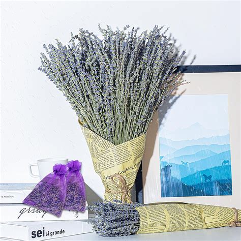 Dried Lavender Bundles Natural Dried Lavender Flowers 200