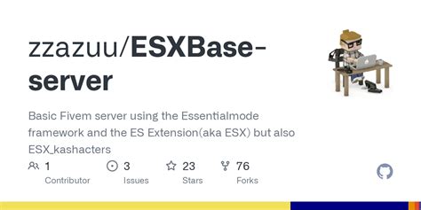 ESXBase Server FXServer ESX Server Cfg At Master Zzazuu ESXBase Server GitHub
