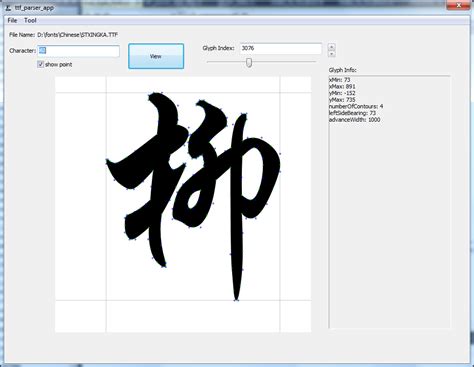 Github Lzl124631xttfparser Truetype Font Parser