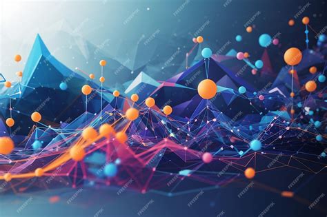 Premium Ai Image Big Data Visualization Social Network Or Business