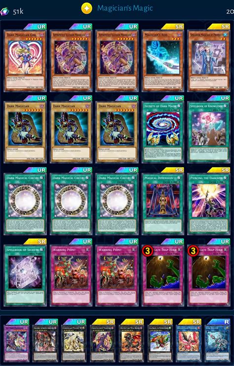 Dark Magician Deck From Esploraft Yt Duel Links Meta