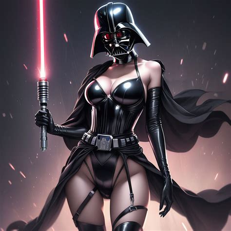 Sexy Darth Vader With Lightsaber Whip By Pumpkin Playground