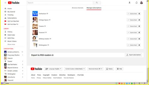 How To Get Rss Feeds For All Your Youtube Subscriptions Mark Headricks Blog