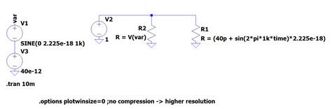 Capacitor Vary Capacitance In Ltspice Electrical Engineering Stack