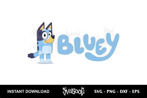 Bluey SVG Vector SVGGOOD