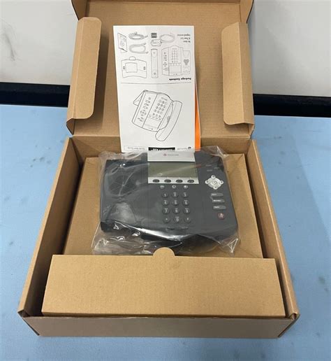 Polycom 2200 12450 001 Soundpoint Ip 450 3 Line Sip Telephone Lpav