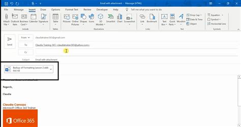 How To Send Attachments In Outlook Earn And Excel