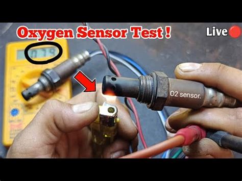 O2 Sensor Testing Oxygen Sensor Testing With Multimeter Find Oxygen