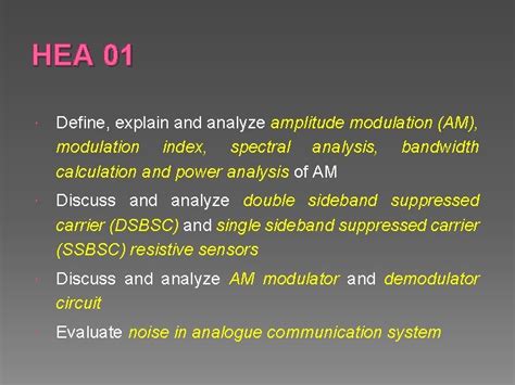 CHAPTER 4 AMPLITUDE MODULATION AM PART 1 Prepared