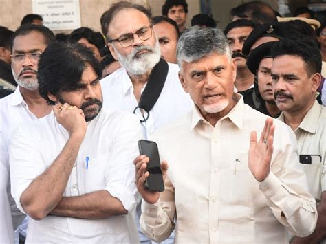 Tdp Janasena Locks Seat Sharing For Assembly Elections