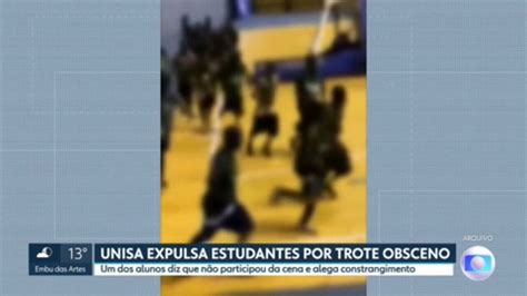 Aluno Expulso Definitivamente Da Unisa Nega Ter Simulado Ato Obsceno Mais Estudantes Tamb M