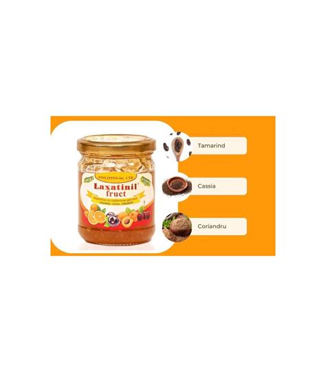 Мармалад за разхлабване Лаксатинил фрукт х 200 г Laxatinil Fruit цена Arteka Bg