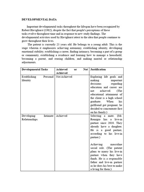 Developmental Data Pdf Intimate Relationships Cohabitation