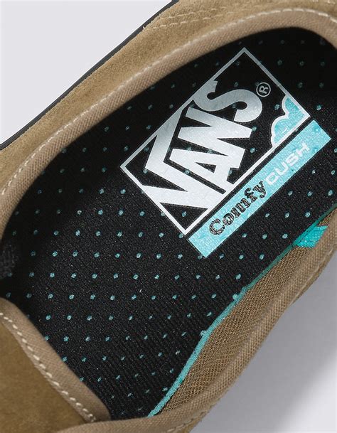 Vans Authentic Comfycush Suede Shoes Brown Tillys