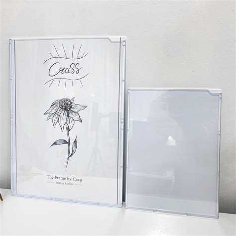 크라스 부착용꽂이판 투명 A4 아크릴 메뉴판 포켓 프레임 안내판 꽂이 가격표 디피지샵 Dpgshop