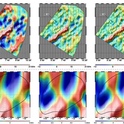 Magnetic Anomaly Over The Survey Area A Magnetic Anomaly Total Download Scientific Diagram