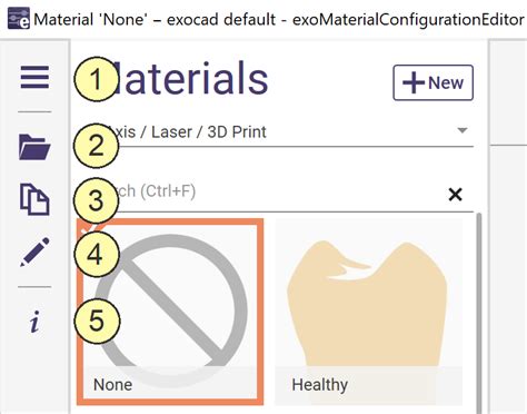 WorkParamConfigTool Exocad