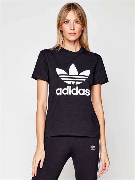 Adidas Тишърт Adicolor Classics Trefoil Gn2896 Черен Standard Fit