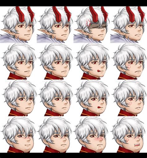 Theos Face Sprites Wip By Chubbyfantasy On Deviantart