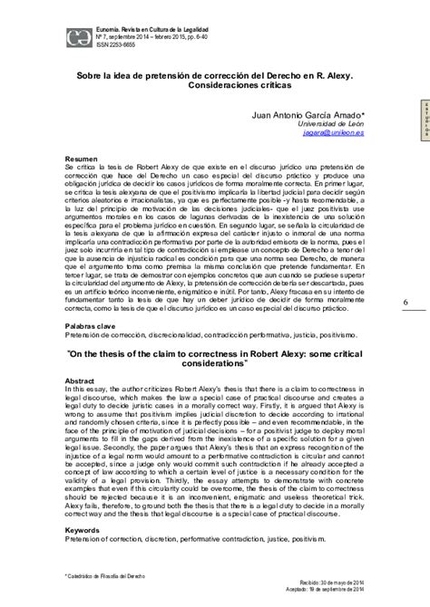 Pdf Juan Antônio García Amado