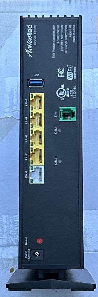 Windstream Wi Fi Modem T3200 Bonded Vdsl2 Wireless Ac Gateway Router Ebay