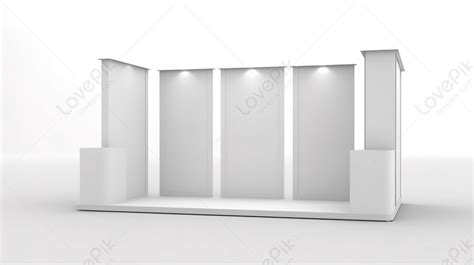 조명이 들어오는 Lcd 스크린 라이트박스 플로어 스탠드로 무역 박람회 부스를 강화하세요 놀라운 3d 렌더링 배경 감시 장치