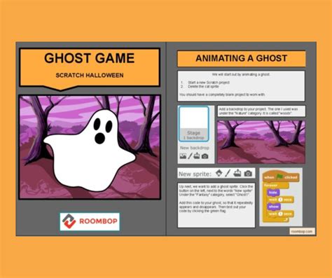 How To Create A Halloween Ghost Catching Game In Scratch