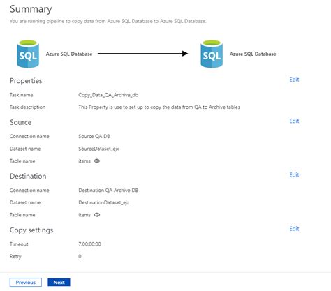 Azure Data Factory Copy With Stored Procedure Data From One Database