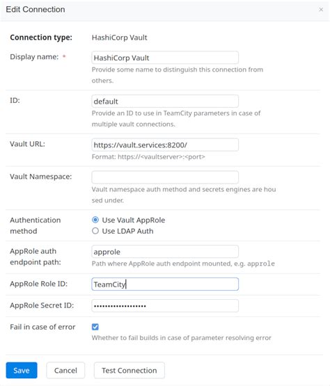 Hashicorp Vault Support Teamcity Plugin Marketplace