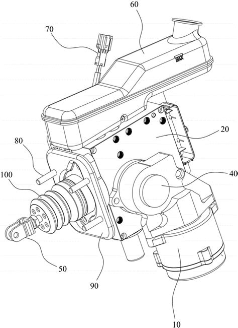 电子液压制动系统及汽车的制作方法